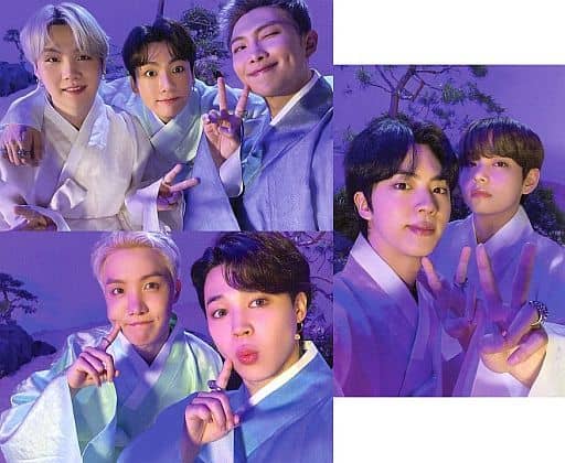 [Single Item] BTS Photo Card (Unit Shot) 3-Pack Set "2021 BTS DALMAJUNG ...