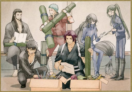 Gathering (6 persons) Shikikamikaze Kaado' Special TOUKEN RANBU ...