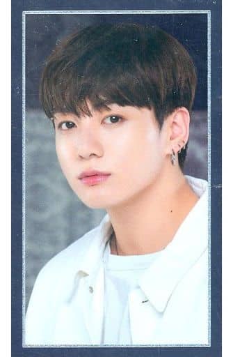 Character card [Single item] Jong-guk (BTS / BTS) message photo card ...