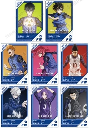 Character card 8-Type Set "Blue Rock Trading Character Victor Visual ...