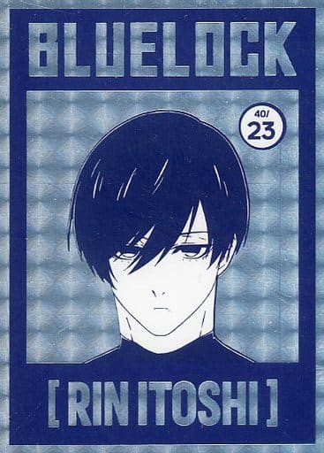 23. Rin Itoshi (hologram) card sticker collection "Blue Rock ×adidas ...