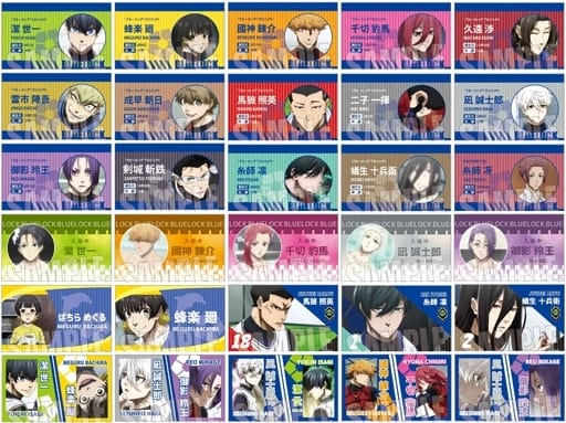 Character card 30 Types Set "Blue Rock Scene photograph Trading ...