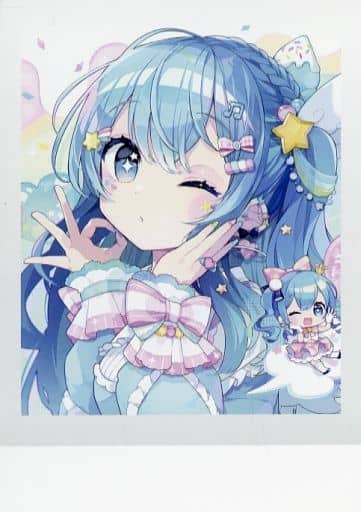 Character card [Single Item] Comet-chan (Seisui Hoshigai) Cheki style ...