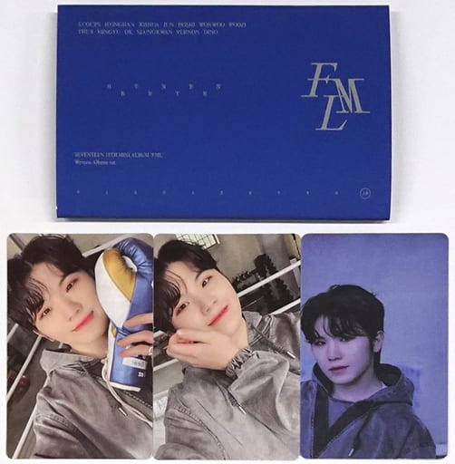 Character card Uji (Seventeen) music card "FML (Weverse Albums Ver ...