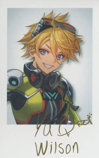 Character card Yu Q. Wilson (hot stamping with signature) "Virtual ...