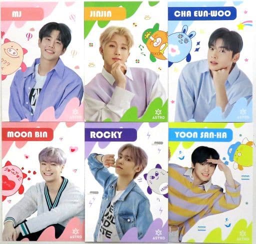 ASTRO Photo Card Set (6-Piece Set) "ASTRO & ROROHA POP in Japan ...