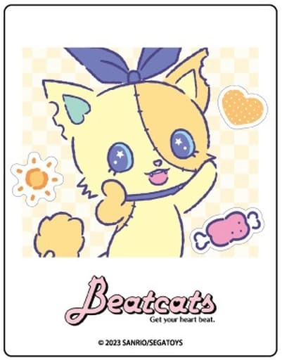 Rico "Beatcats Acrylic Card 01. Fansa (official illustration)" | Goods ...