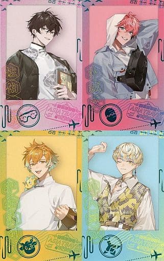 4 types set "Virtual YouTuber Niji-san & NIJISANJI EN Asia Travel 2023 ...