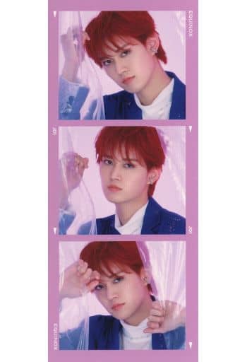 Character card Shiraiwa 瑠姫 (JO1) 3 cut photo "CD EQUINOX First Press Limited Pan B" first press ...