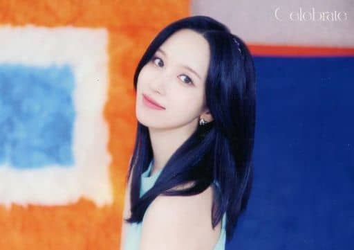 Character card Mina (TWICE) / Horizontal Random Trading Card "CD ...