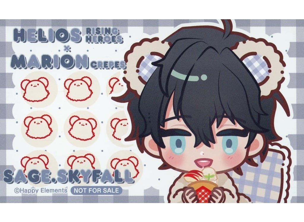 Character card Sage Skyfall stamp-like illustration card "E Rios Rising ...