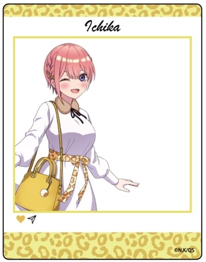 Character card Kazuka Nakano "Acrylic Card The Quintessential ...