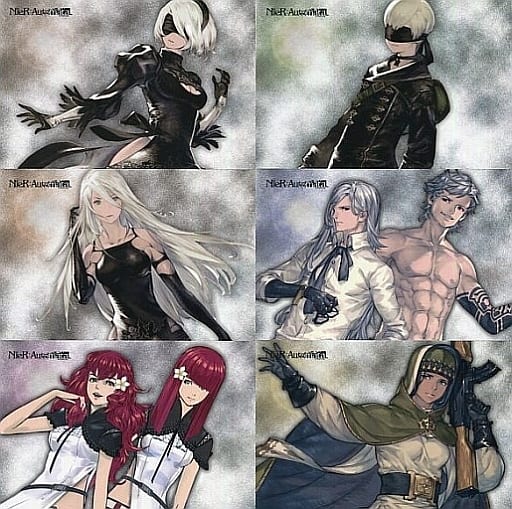 Postcard (from Character) NieR : Automata Postcard Set (6-Pack Set ...
