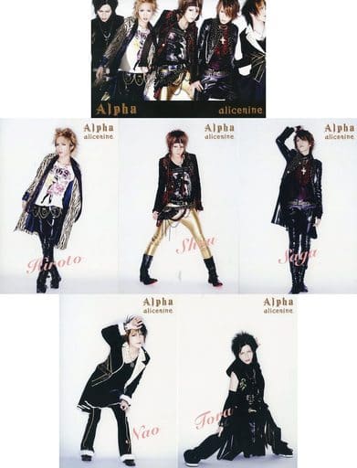 Alice Nine Postcard Set (6-Pack) "Alpha" | Goods / Accessories | Suruga-ya.com