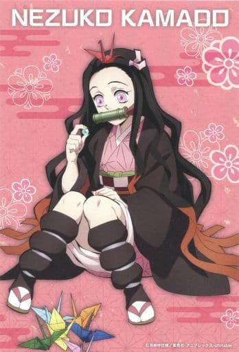 Postcard Nezuko Kamado original post card "Demon Slayer: Kimetsu no ...