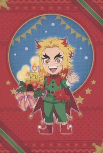 Postcard Kyojuro Rengoku Christmas Postcard B "Demon Slayer: Kimetsu no ...