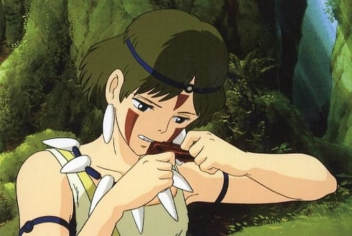 Sun ~ Sun's Jerky ~ Postcard food series "PRINCESS MONONOKE" | Goods ...
