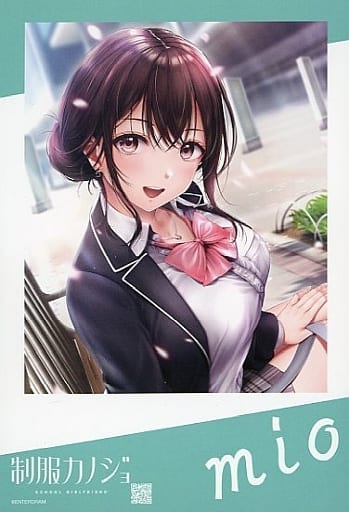 Misho Yahiro Cheki Style Postcard "Uniform Girlfriend" Tokyo Game Show ...