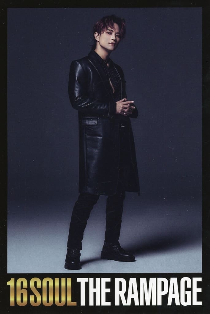 Shogo Iwaya (THE RAMPAGE) post card "CD UP BEST 『 16 SOUL 』 LIVE edition" first time enclosed ...