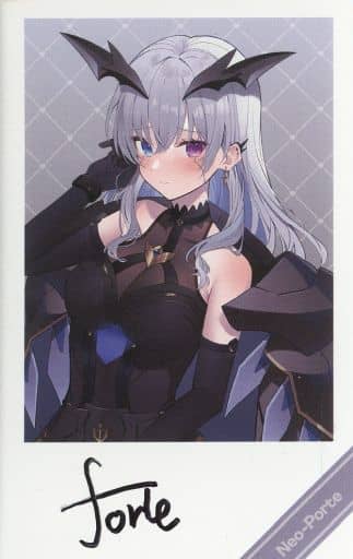 Character card Tentei Forte (with handwritten signature) "Virtual ...