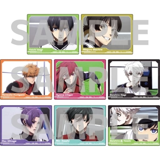 [Box] Blue Rock Character Frame Card 02. Scene photograph Illustration ...