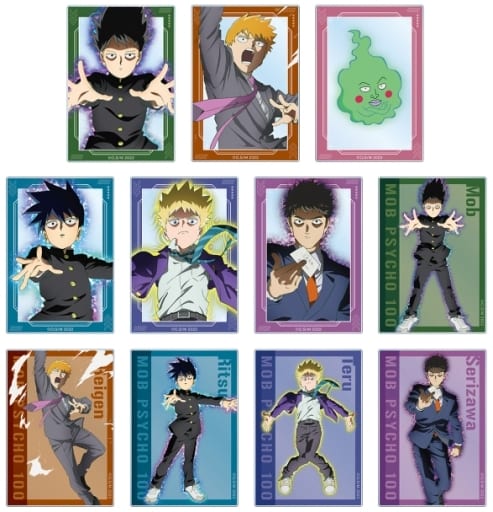 [Box] Mob Psycho 100 III Trading Acrylic Card | Goods / Accessories ...