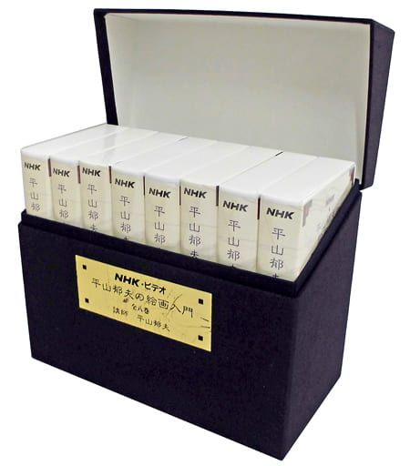 Video Introduction to Paintings by Hirayama Ikuo eight volume VHS BOX ...