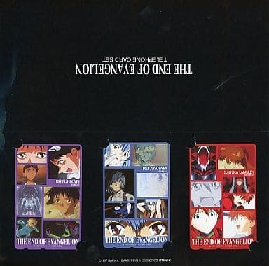 Anime and manga telephone cards (3-Pack) Shinji Ikari / Rei Ayanami ...
