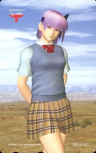 Game and PC telephone cards Ayane 「 DEAD OR ALIVE 」 | Toy Hobby ...