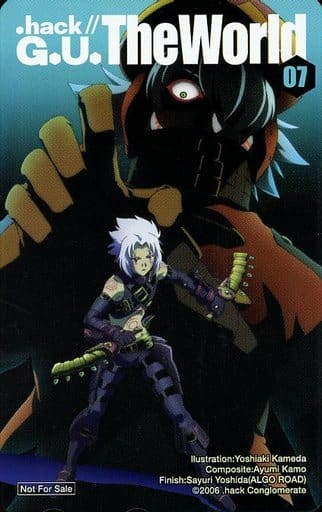 Game and PC telephone cards ハセヲ / Tri-edge'.hack//Infection / / G. U ...