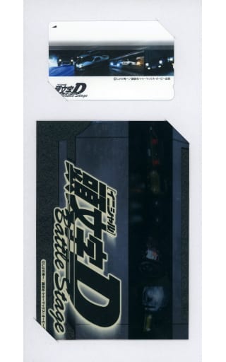 Total of 8 units "INITIAL D BATTLE STAGE [with mount / etching post ...