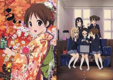 Doujin Accessories / [K-on!] B5 Shitajiki Hirasawa Nuri & Wakaba Girls ...