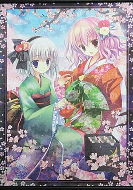 Doujin-Poster, Tapestry, Calendar [Toho Project] B2 Full-color Hanging Scroll Saigyo-ji Yunoko ...