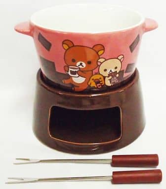 Tableware and others (Mr. Character) Rilakkuma Fondue Set (Pink ...