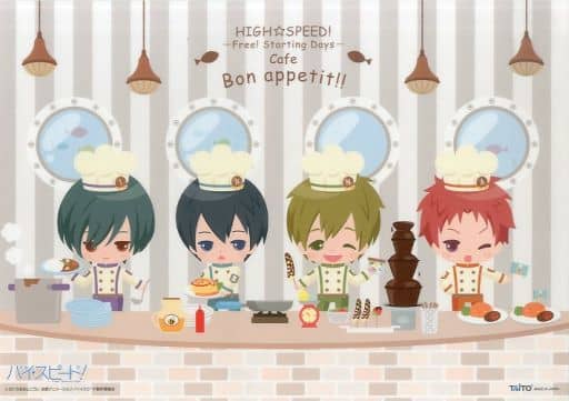 "Eiga High Speed! -Free! Starting Days - High Speed! Cafe" Starting ...