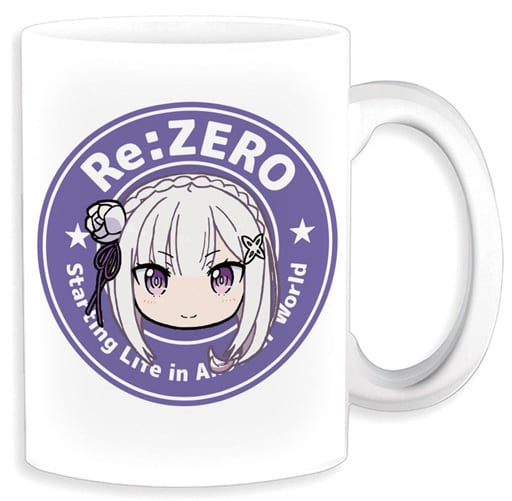 Mug / Teacup (Character Kuta) Emilia Churu Character Mug "Re:ZeRo ...