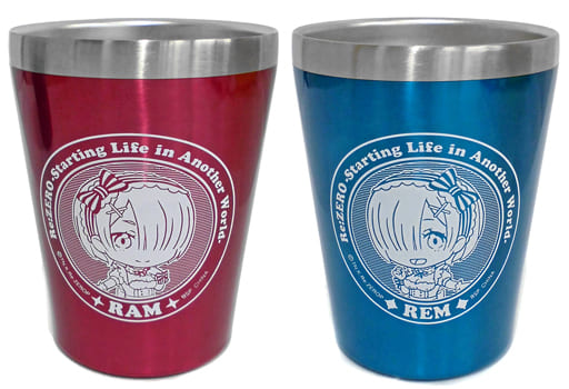 Mug / Teacup Rem & Rum (Character Color Stainless Steel Tumbler Set (2 ...