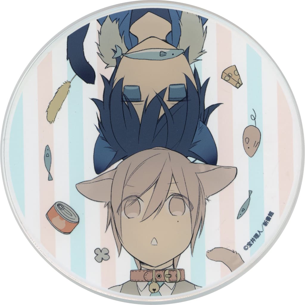 Kitani Tadaomi & Kurose Riku (Nekomimi / Tencount) Acrylic Coaster "Mr ...
