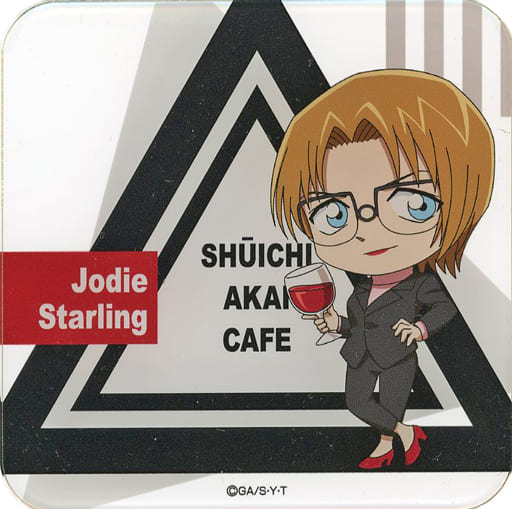 "CASE CLOSED Akai Shuichi Cafe Scarlet Edition Acrylic Coaster" by ...
