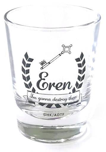 01. Eren Yeager Shot Glass "Attack on Titan" | Goods / Accessories ...