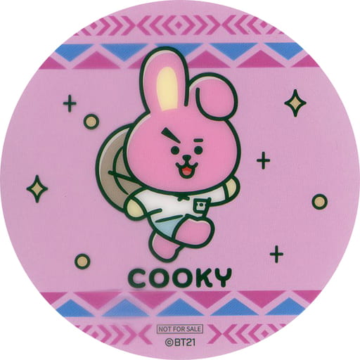 Mug / Teacup COOKY original clear coaster "『 BT21 Cafe 』 ～ Relaxing ...