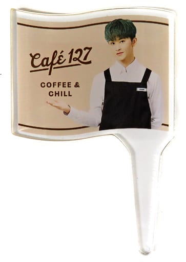 Mark (NCT 127) Acrylic Pick "NCTzen 127-JAPAN presents" Cafe 127 "Food ...
