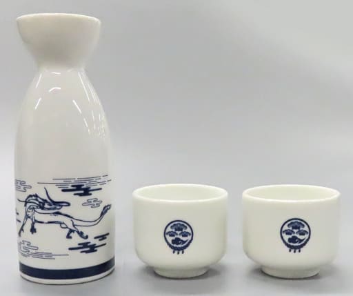 Haku & Kasuga-sama & Oshila-sama Tokkuri & Ochoko Set "Spirited Away ...