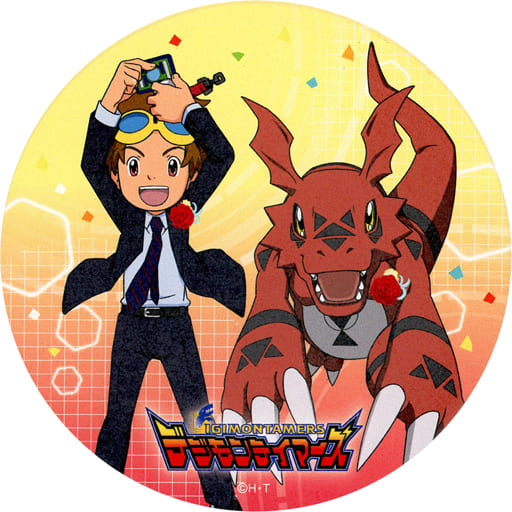 Matsuda Keijin & Gilmon Water Absorption Coaster "DIGIMON TAMERS ...