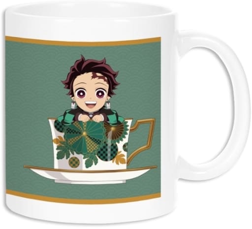 Mug Japanese tea cup Tanjiro Kamado Migikyara Tea Cup Ver. Mug "Demon ...
