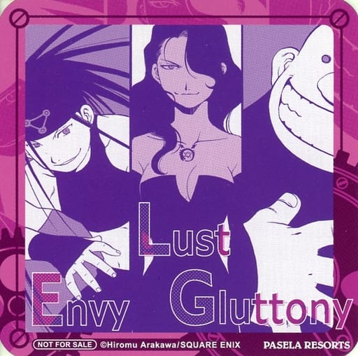 Enjoy & Last & Gratney Original Coaster "Fullmetal Alchemist CAFE ...