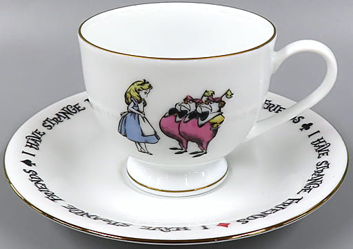 Mug Japanese tea cup Alice & Tweedledee and Tweedledum Alice tea party ...