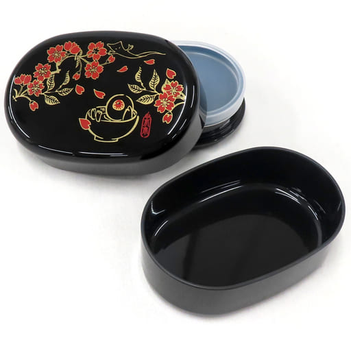 Tableware Medama Oyaji Lacquered two tiered lunch box "GeGeGe-no-Kitaro ...