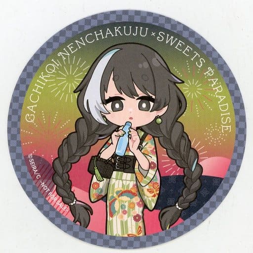 Hanaori Kotono (SD) Paper Coaster "Gachi Koi Sticky Beast ~ I wanted to be the girlfriend of an ...