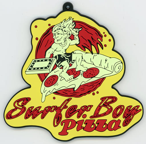 Rubber Coaster SurfBoy Pizzas "Ichiban KUJI Stranger Things Unknown World" H Prize | Goods ...